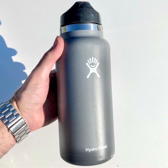Hydro Flask | Dining | Hydro Flask 32 Oz Wide Mouth With Straw Lid ...
